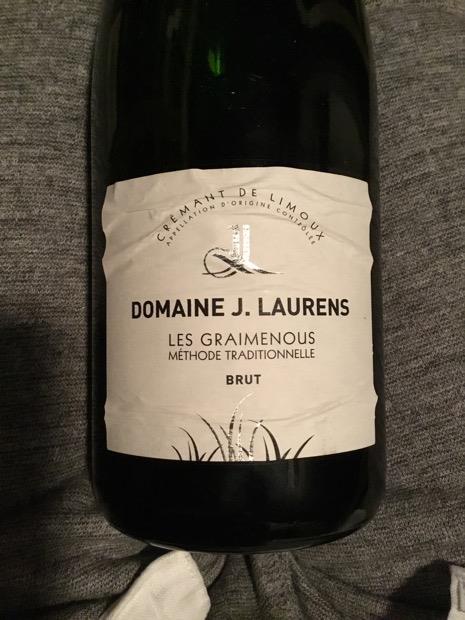 2013 J. Laurens Crémant de Limoux Les Graimenous Tête de Cuvée, France ...