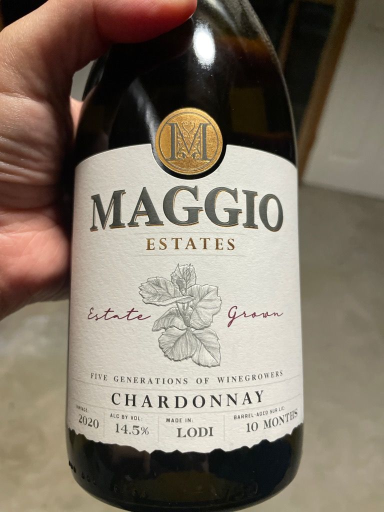 2020 Oak Ridge Winery Chardonnay Maggio Family Vineyards, USA ...