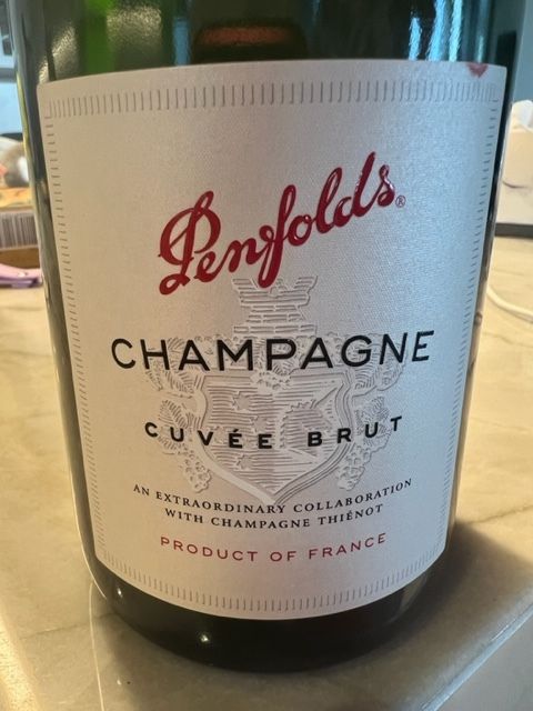 NV Penfolds x Thienot Champagne Cuvée Brut, France, Champagne ...