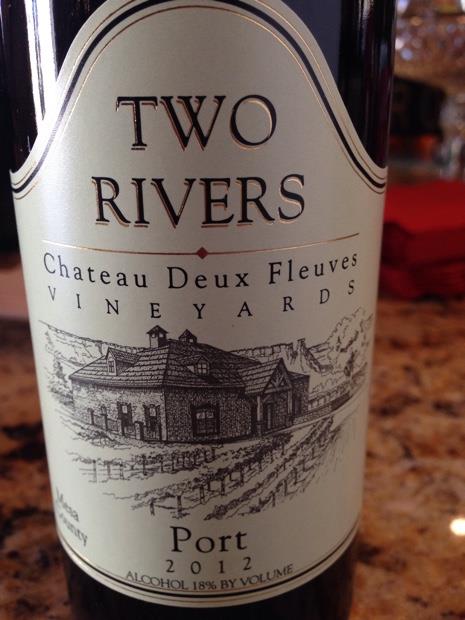 2012 Two Rivers Port Château Deux Fleuves, USA, Colorado, Grand Valley ...