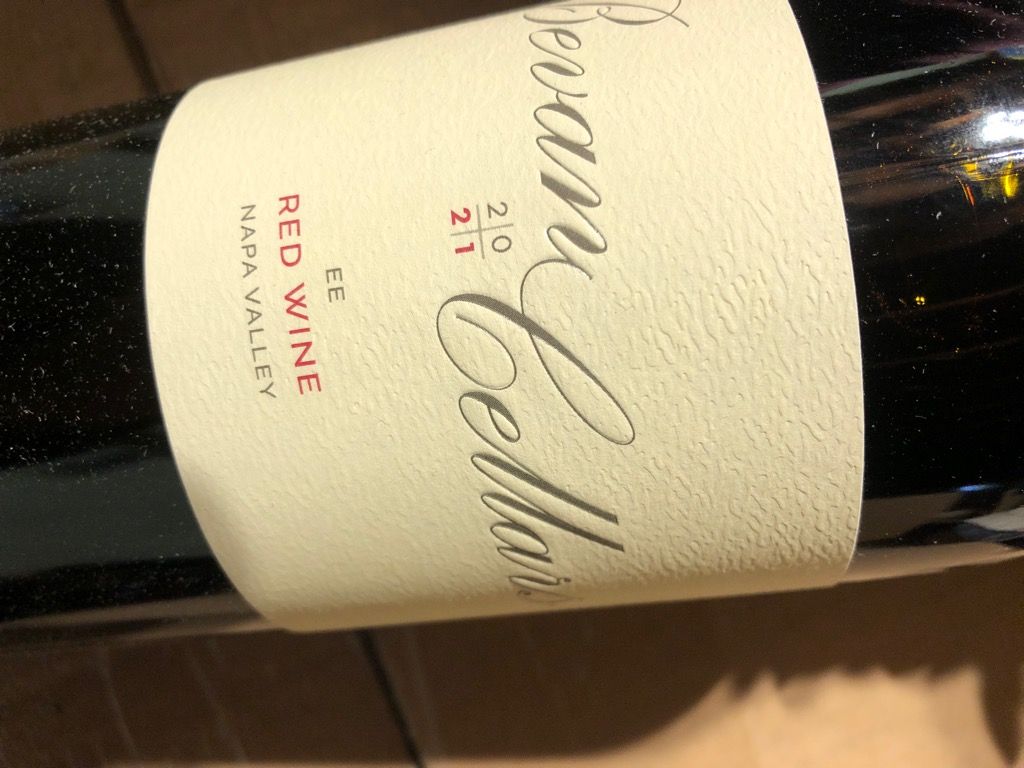 2021 Bevan Cellars EE Red Wine, USA, California, Napa Valley, Oakville ...