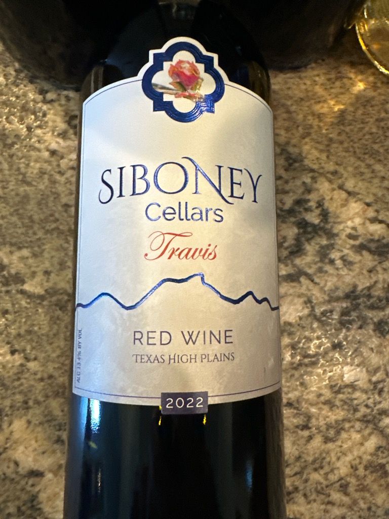 2022 Siboney Cellars Travis, USA, Texas, Texas High Plains - CellarTracker