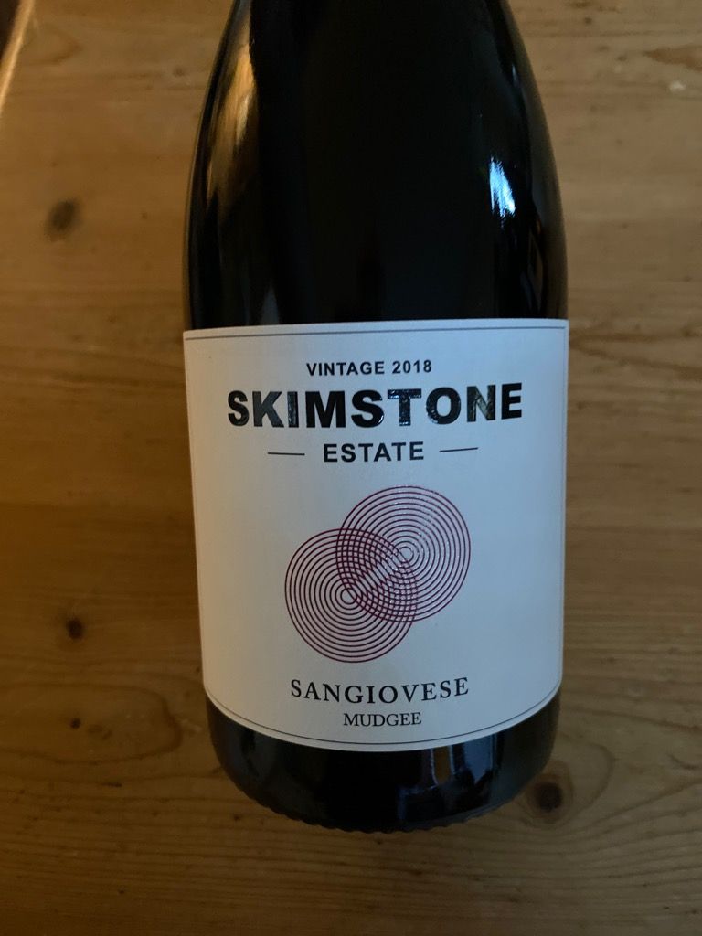 2021 Skimstone Sangiovese, Australia, New South Wales, Central Ranges ...