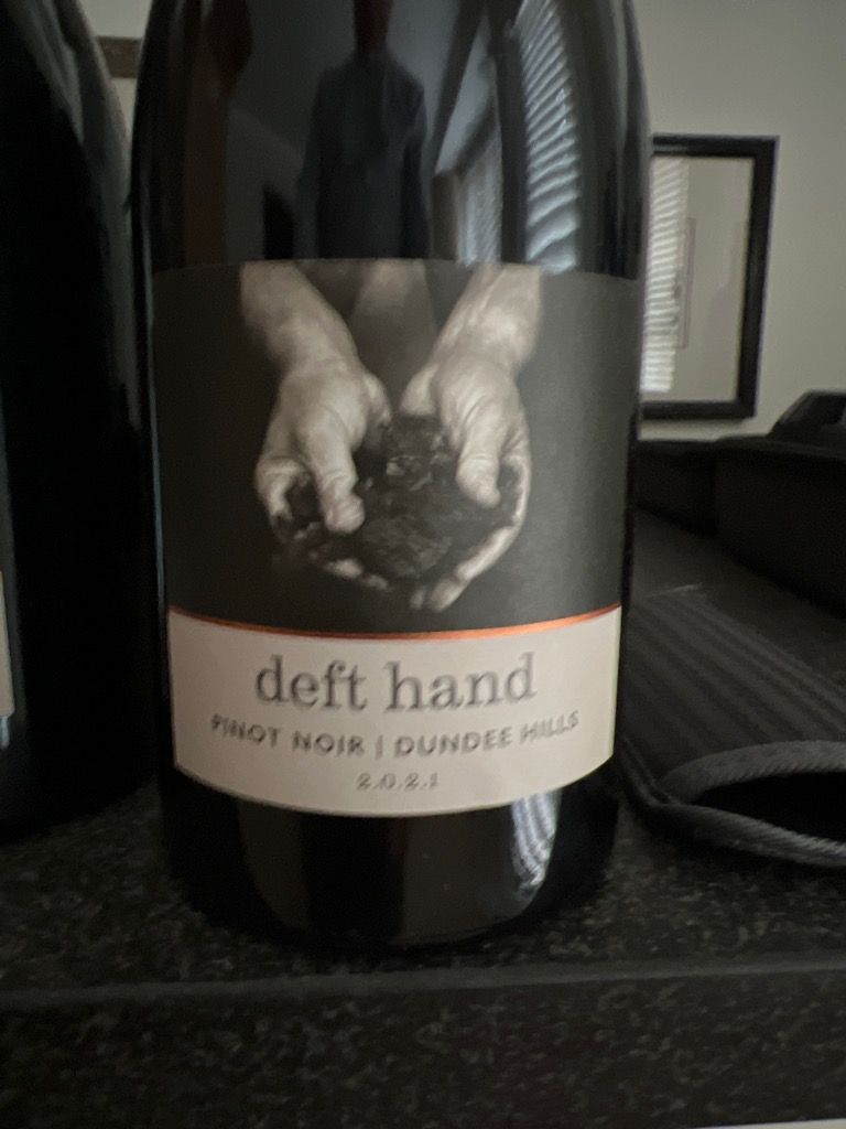 2021 Deft Hand Pinot Noir Dundee Hills, USA, Oregon, Willamette Valley ...