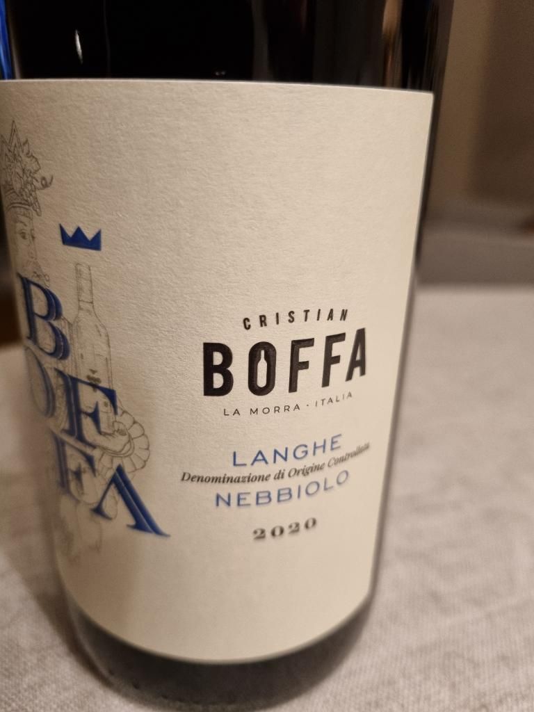 2020 Cristian Boffa Langhe Nebbiolo, Italy, Piedmont, Langhe, Langhe ...