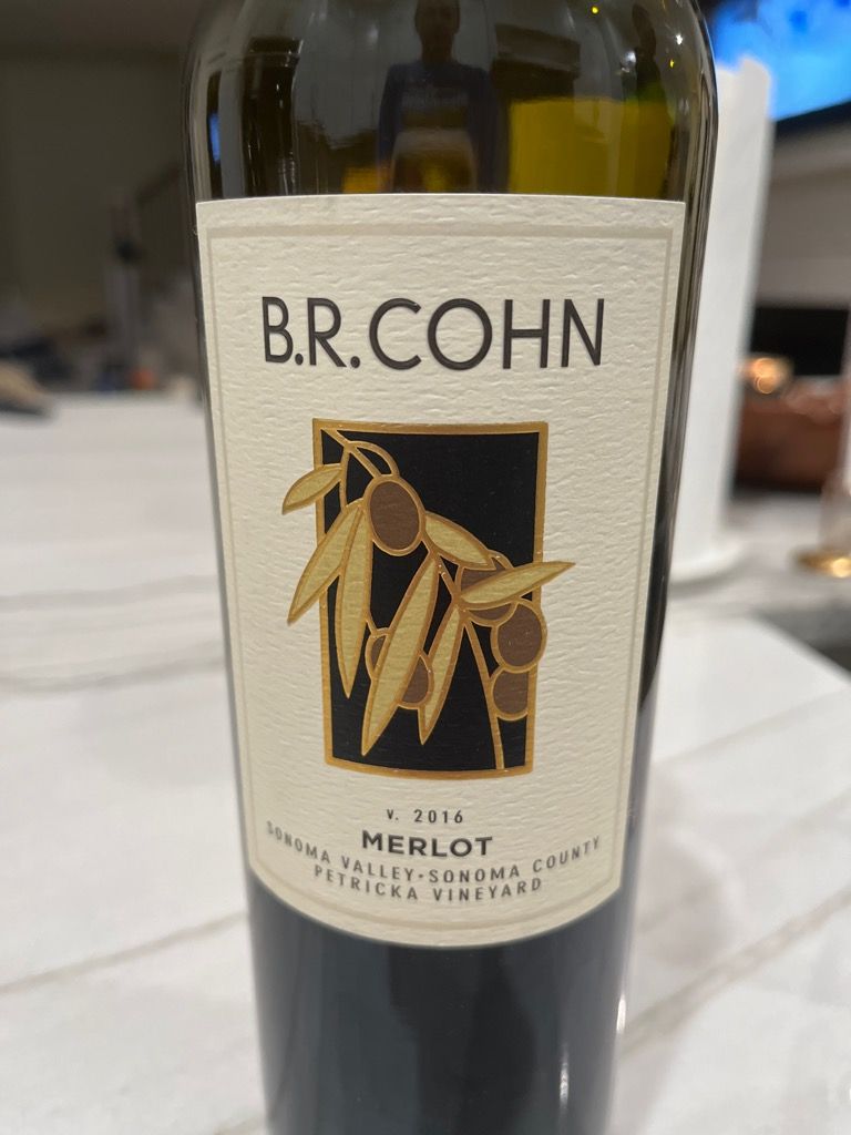 2019 B.R. Cohn Merlot Patricka Sonoma Valley, USA, California, Sonoma ...