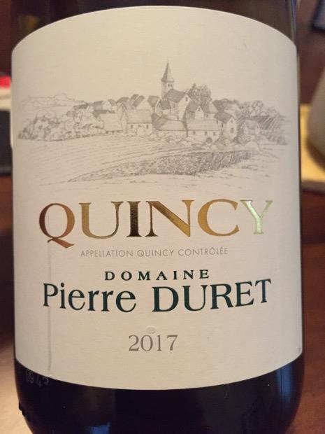 2021 Pierre Duret Sauvignon Blanc Quincy, France, Loire Valley, Upper ...
