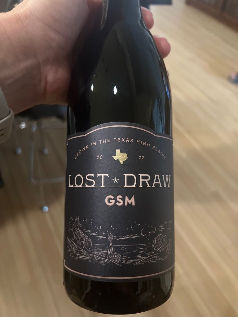 2022 Lost Draw Cellars GSM, USA, Texas, Texas High Plains - CellarTracker