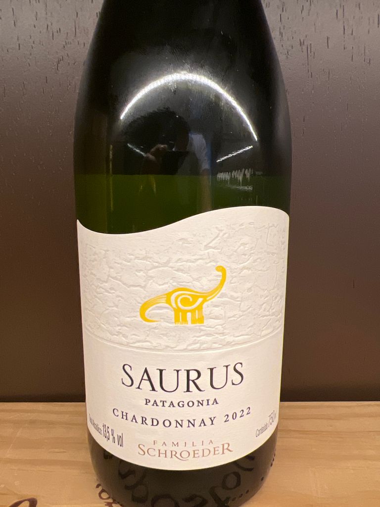 2022 Bodega Familia Schroeder Chardonnay Saurus Patagonia, Argentina ...