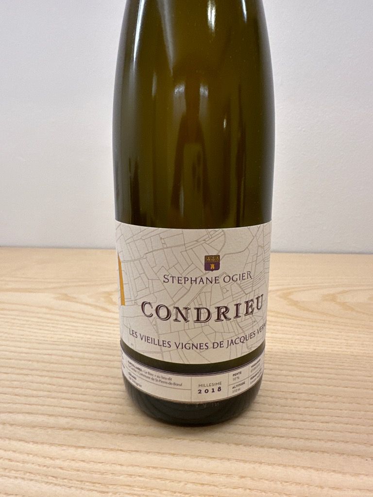 2018 Stéphane Ogier Condrieu Les Vieilles Vignes de Jacques Vernay ...