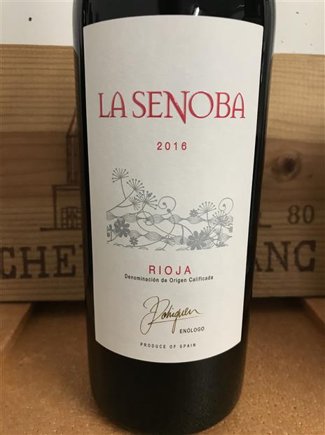 2016 Rodríguez y Sanzo La Senoba, Spain, La Rioja, Rioja - CellarTracker