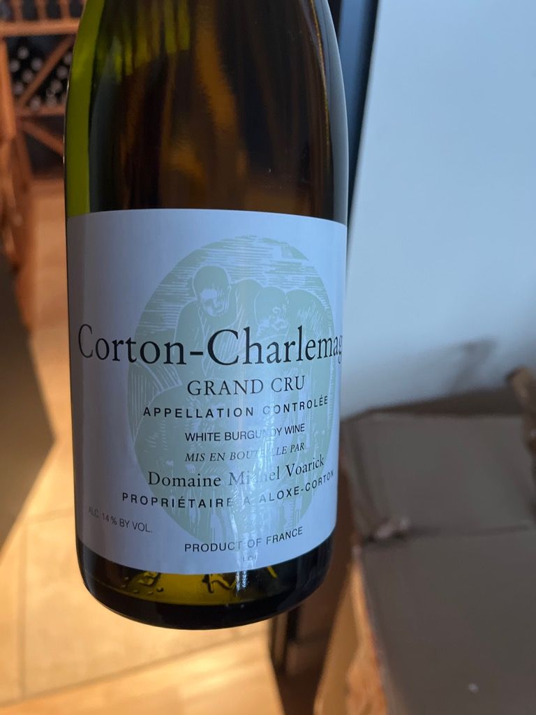 2021 Domaine Michel Voarick Corton-Charlemagne, France, Burgundy, Côte ...