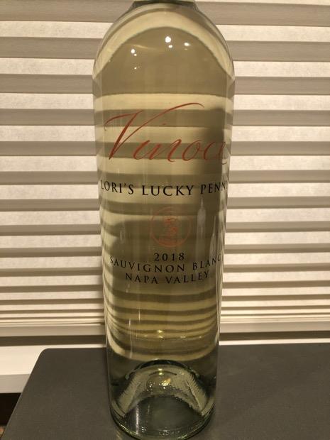 2018 Vinoce Sauvignon Blanc Lori's Lucky Penny, USA, California, Napa ...