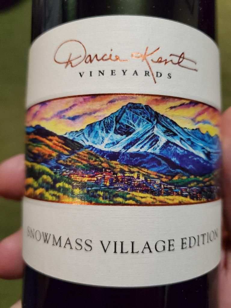 2018 Darcie Kent Vineyards Cabernet Sauvignon Snowmass Village Edition ...