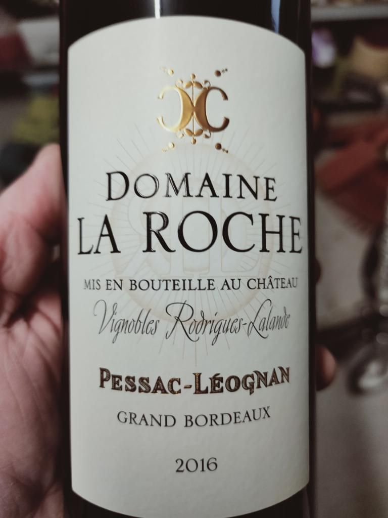 2020 Château Roche-Lalande Domaine La Roche, France, Bordeaux, Graves ...