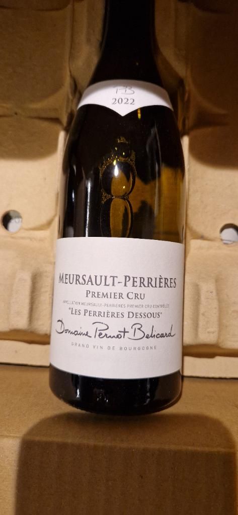 2022 Domaine Pernot-Bélicard Meursault 1er Cru Les Perrières, France ...