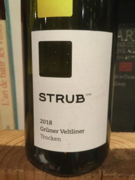 2018 J & HA Strub Grüner Veltliner trocken, Germany, Rheinhessen ...
