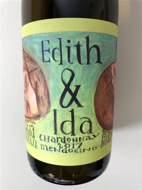 2017 Edith & Ida Chardonnay, USA, California, North Coast, Mendocino ...