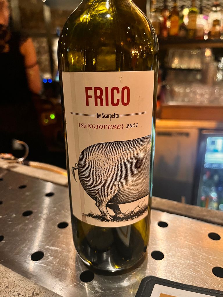 2021 Scarpetta Wines Sangiovese Frico, Italy, Tuscany, Toscana IGT ...