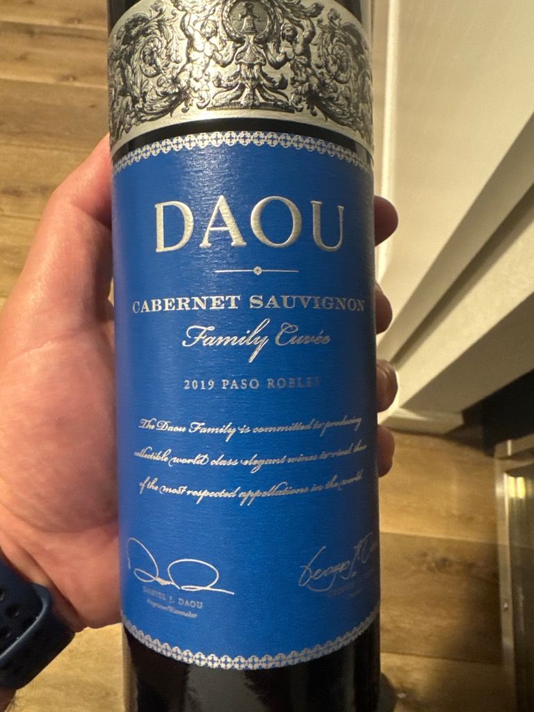 2019 Daou Vineyards Cabernet Sauvignon Family Cuvee, USA, California ...