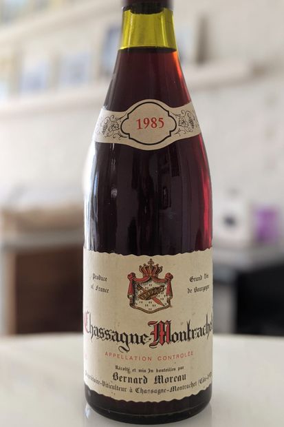 1981 Domaine Bernard Moreau et Fils Chassagne-Montrachet Rouge, France ...