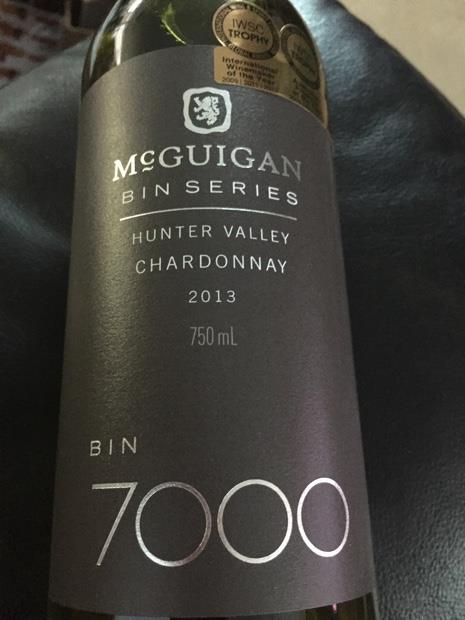 2017 McGuigan Chardonnay Bin 7000, Australia, New South Wales, Hunter ...