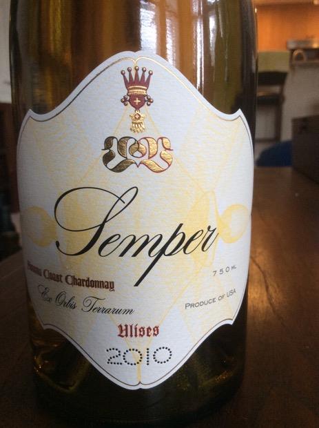 2011 Tuck Beckstoffer Chardonnay Semper Ulises, USA, California, Sonoma ...