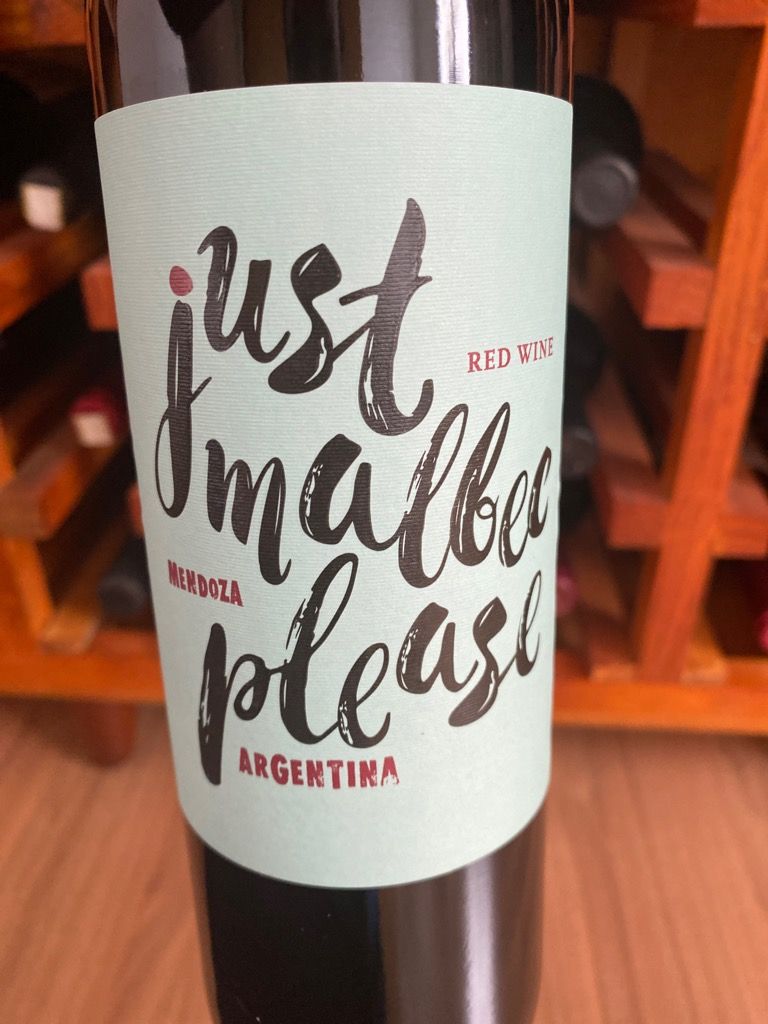 2021 Familia Blanco Malbec Just Malbec, please, Argentina, Mendoza ...
