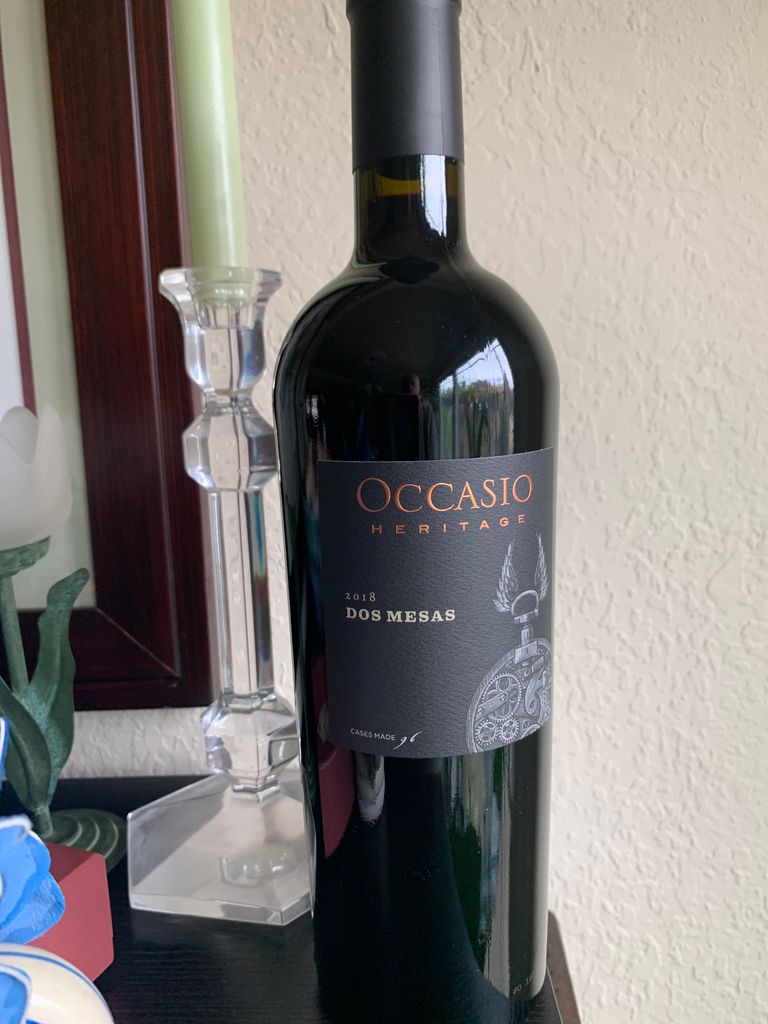 2021 Occasio Heritage Collection Dos Mesas, USA, California, San Francisco Bay, Livermore Valley ...