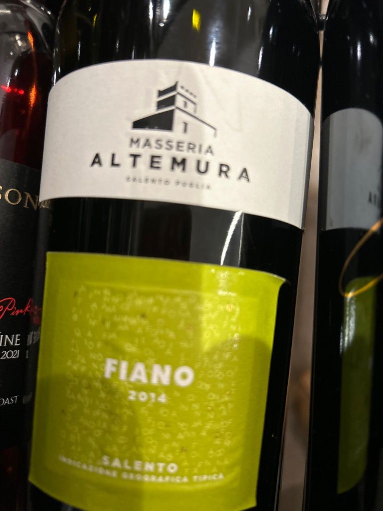 2021 Masseria Altemura Fiano Salento IGT, Italy, Puglia, Salento IGT ...