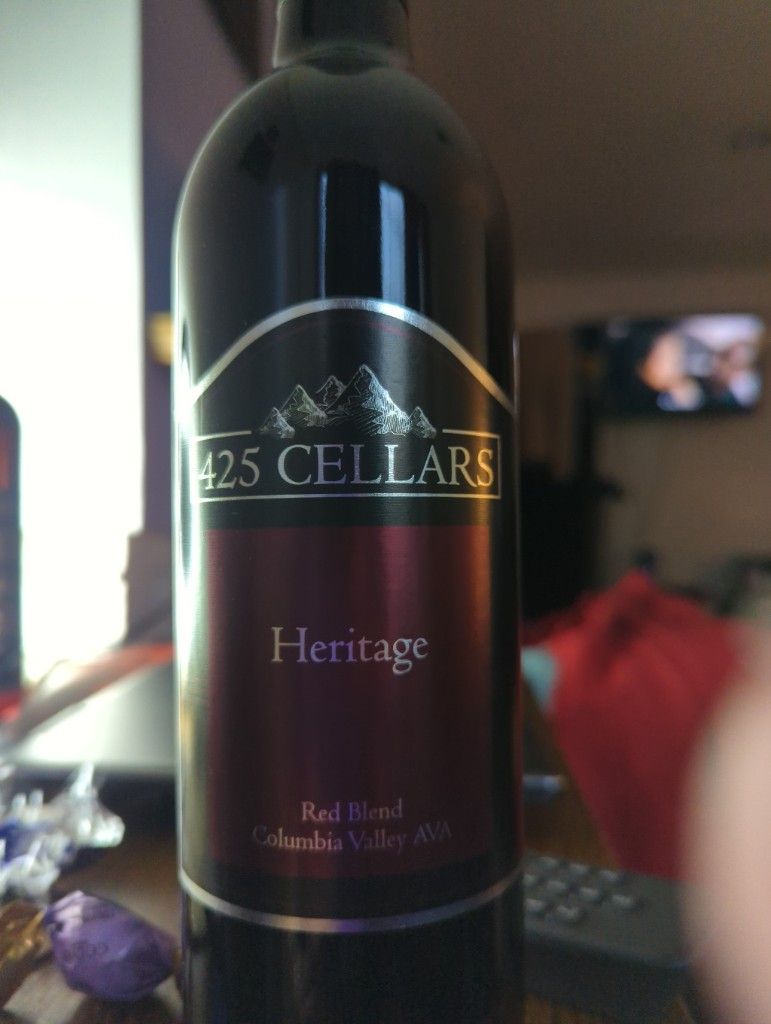 2022 425 Cellars Heritage, USA, Washington, Columbia Valley, Red ...