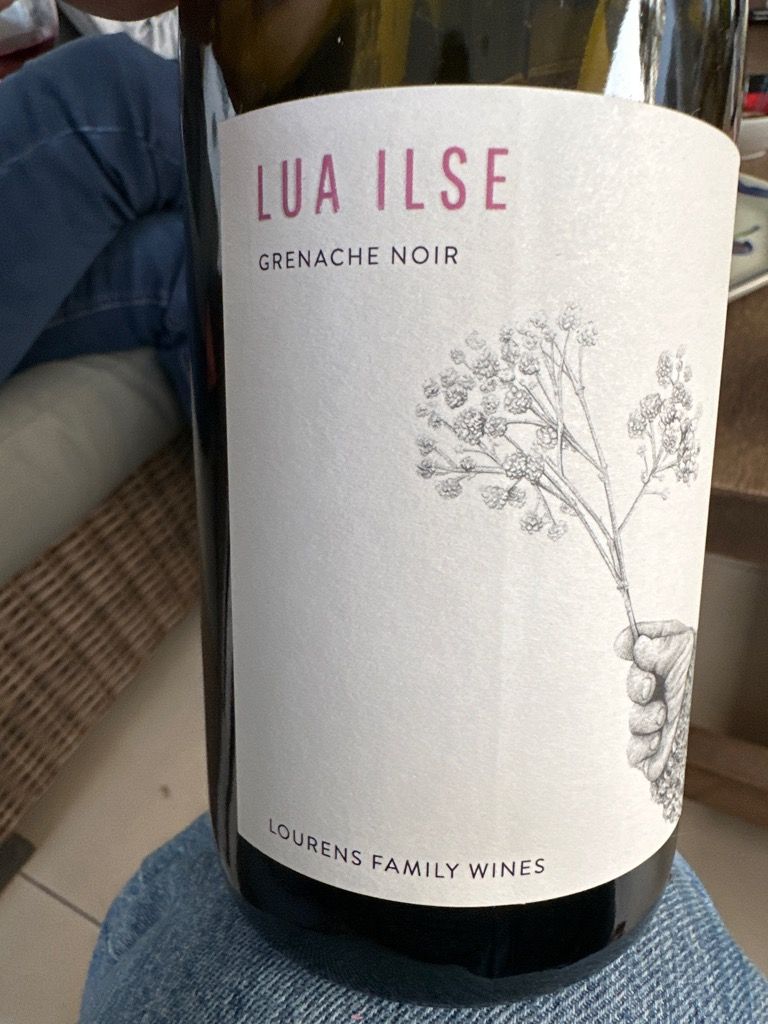 2021 Lourens Family Grenache Noir Lua Ilse, South Africa, Olifants ...