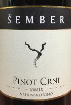 2009 Šember Pinot Crni, Croatia, Croatian Uplands, Plešivica, Plešivica ...
