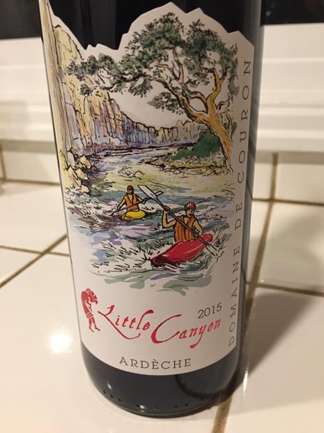 2015 Domaine de Couron Côtes du Rhône Little Canyon, France, Rhône ...