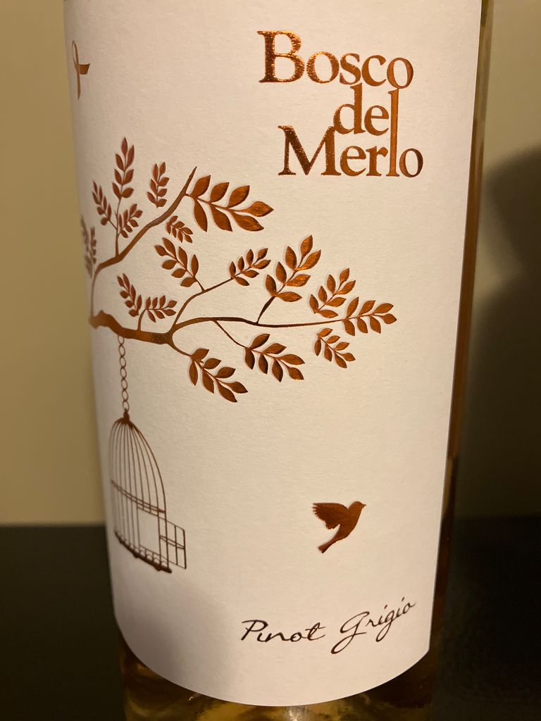 2021 Bosco del Merlo Pinot Grigio Rosé, Italy, Friuli-Venezia Giulia ...
