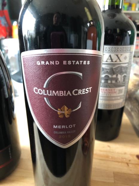 2015 Columbia Crest Merlot Grand Estates, USA, Washington, Columbia ...
