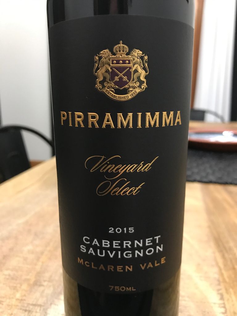 2014 Pirramimma Cabernet Sauvignon Vineyard Select, Australia, South ...
