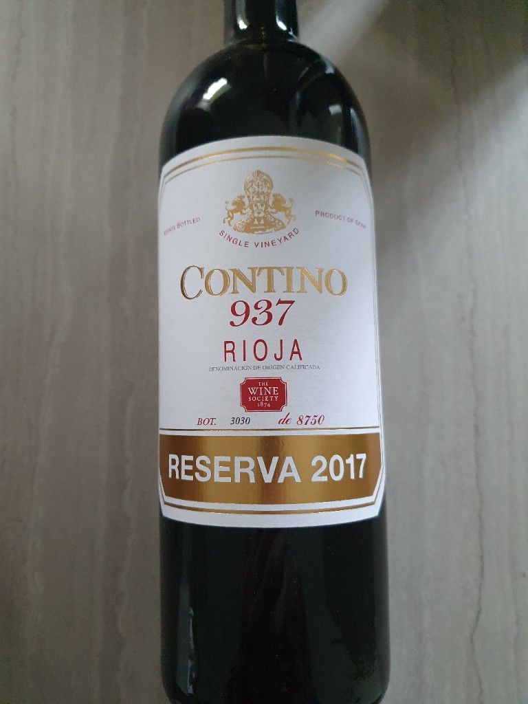 2017 Bodegas y Viñedos del Contino Rioja Reserva 937 for the Wine ...