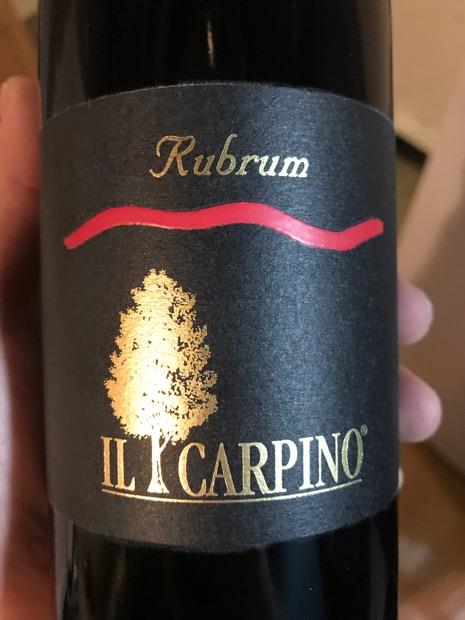2009 Azienda Agricola Il Carpino Rubrum Collio, Italy, Friuli-Venezia ...