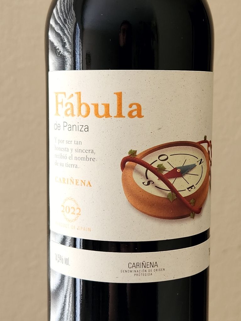 2022 Bodegas Paniza Cariñena Fabula de Paniza, Spain, Aragón, Cariñena ...