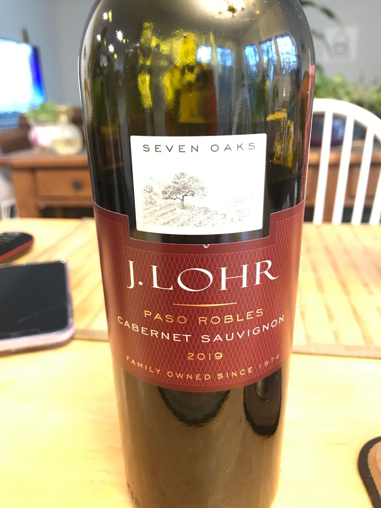 2019 J. Lohr Cabernet Sauvignon Estates South Ridge Paso Robles, USA ...