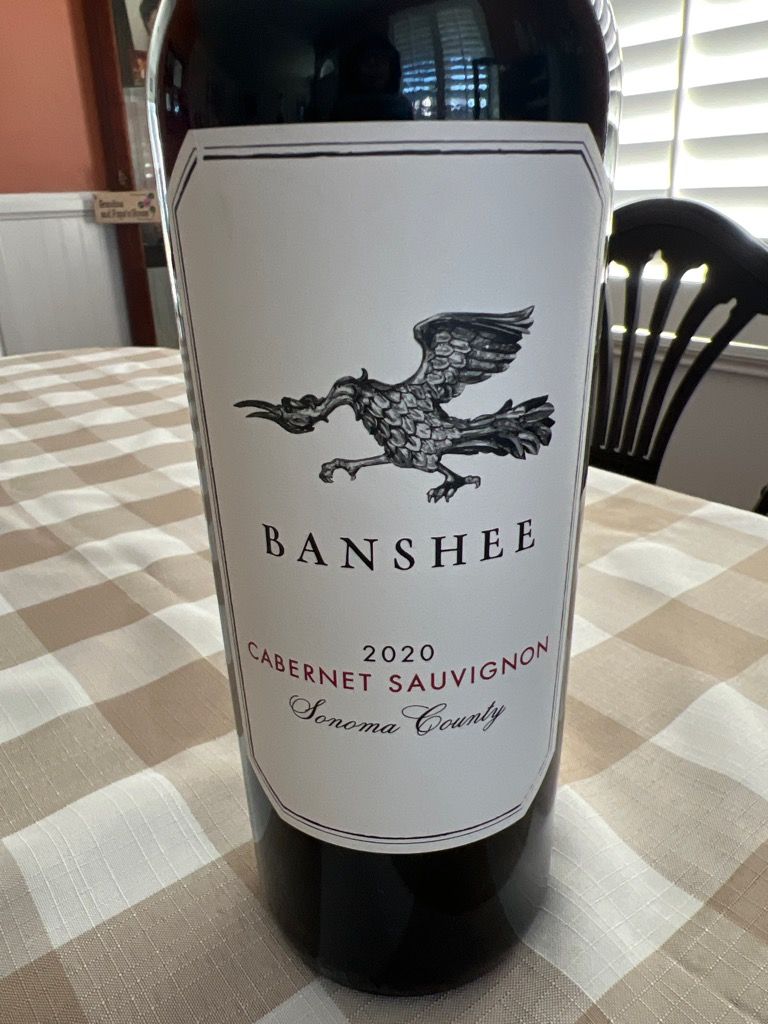 2020 Banshee Cabernet Sauvignon Sonoma County, USA, California, Sonoma ...