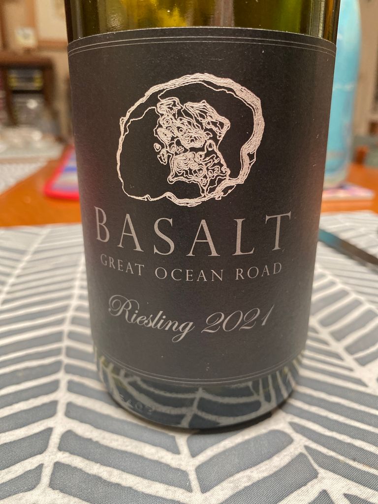 2023 Basalt Wines Riesling Great Ocean Road, Australia, Victoria ...