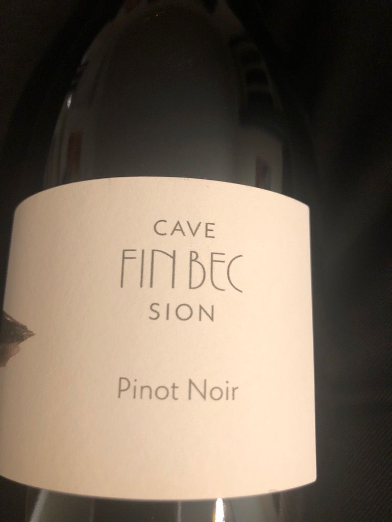 2022 Cave Fin Bec Pinot Noir, Switzerland, Valais - CellarTracker