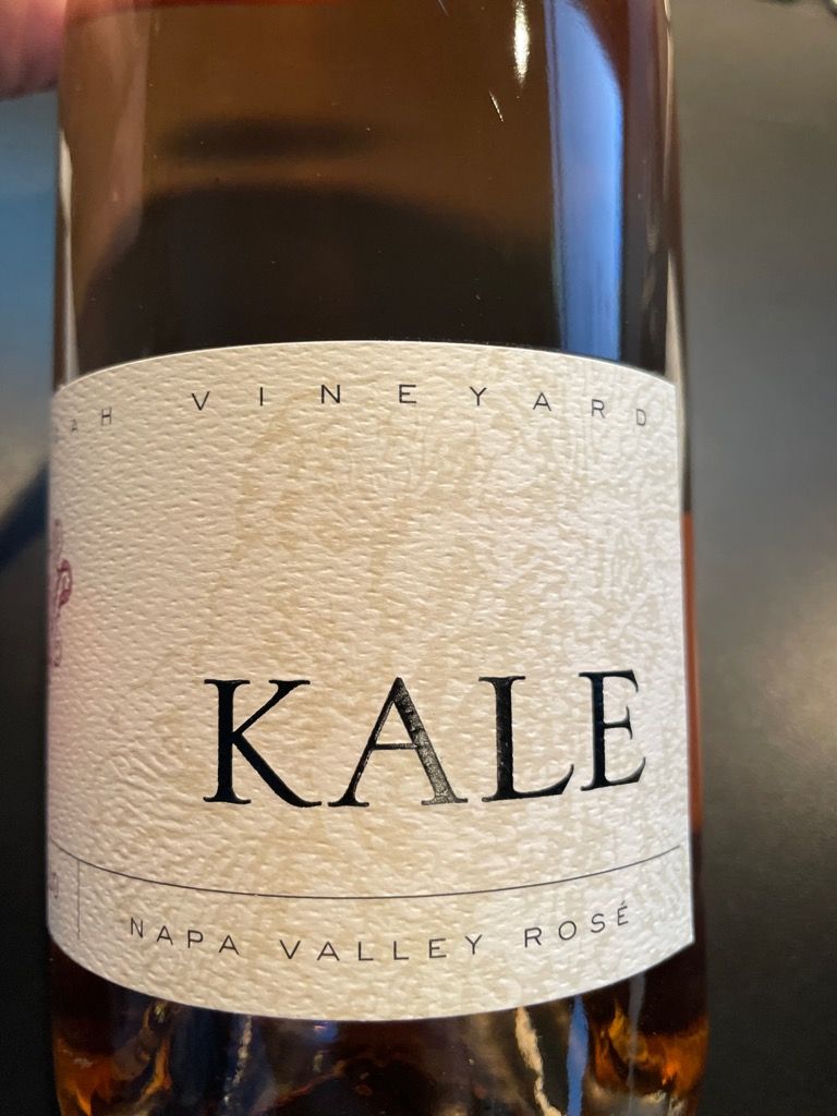 2020 Kale Wines Rutherford Rosé McGah Vineyard, USA, California, Napa ...