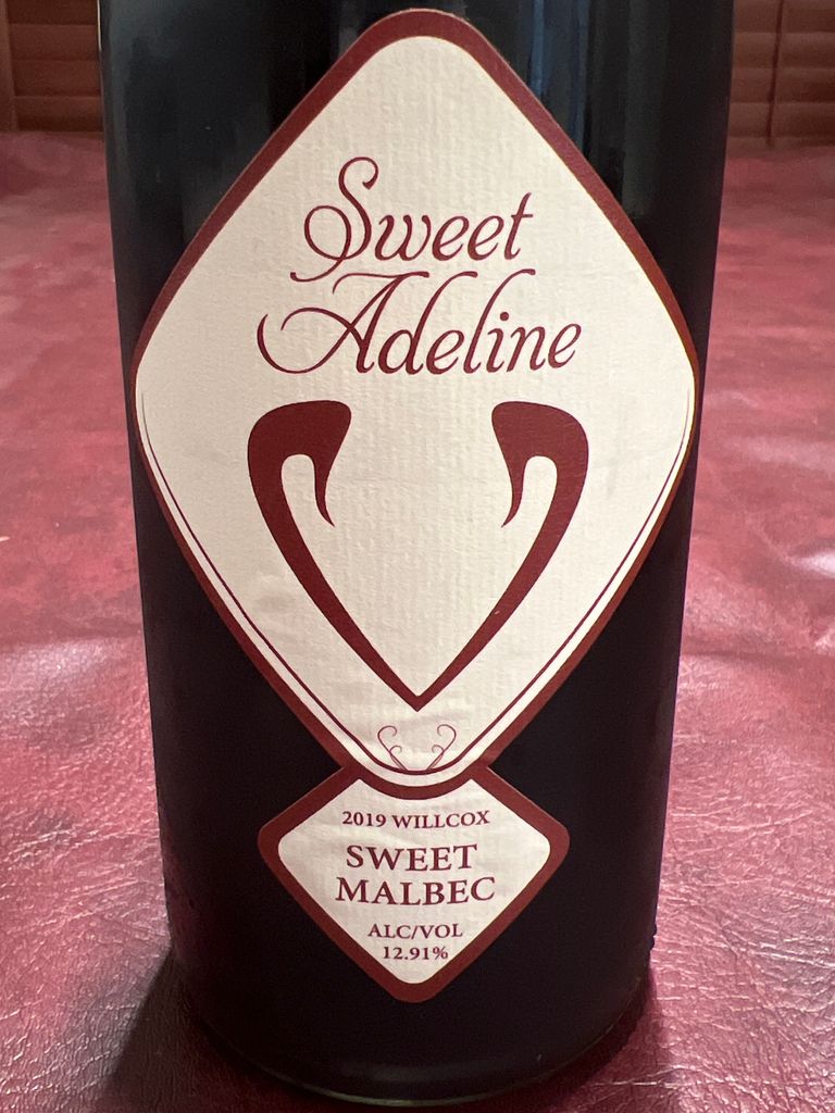 2019 Carlson Creek Malbec Sweet Adeline Malbec, USA, Arizona, Willcox ...