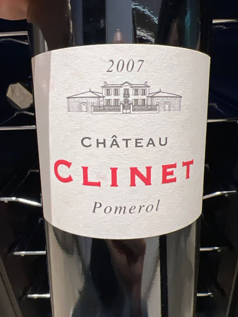 2007 Château Clinet, France, Bordeaux, Libournais, Pomerol - CellarTracker