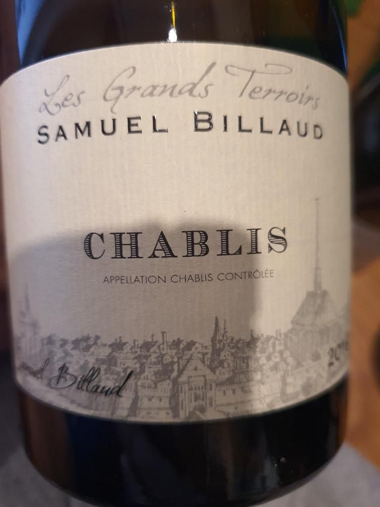 2016 Samuel Billaud Chablis, France, Burgundy, Chablis - CellarTracker