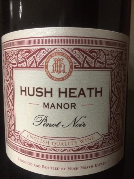 2015 Hush Heath Estate Pinot Noir Manor, United Kingdom, England, Kent ...