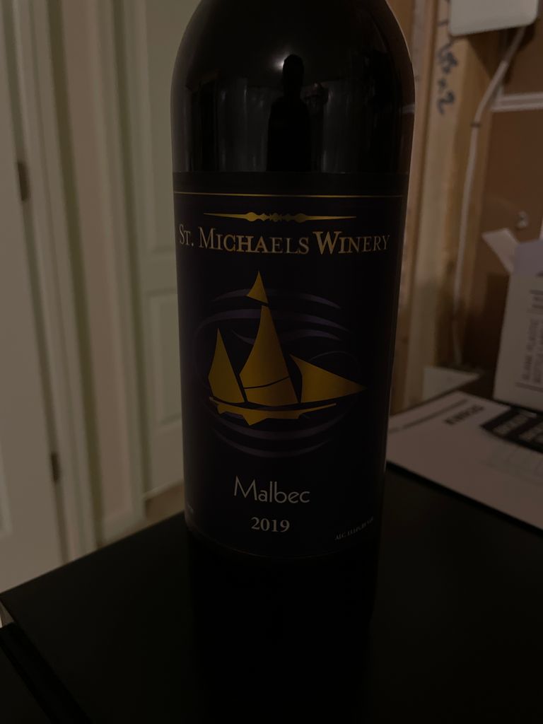 2019 St. Michaels Winery Malbec, USA, Maryland, Eastern Shore ...